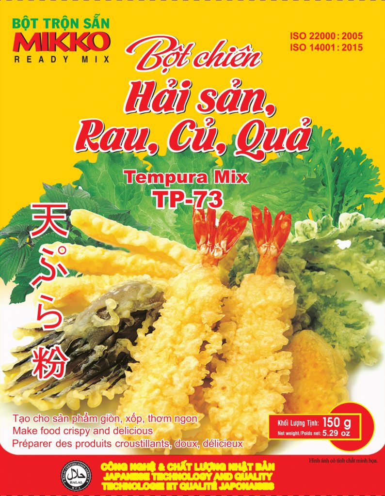 MIKKO - Tempura bột chiên hải sản, rau, củ, quả - MIKKO HƯƠNG XƯA